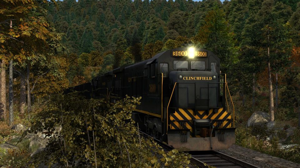 Clinchfield GE U36C Loco Fixes - Train Sim Community