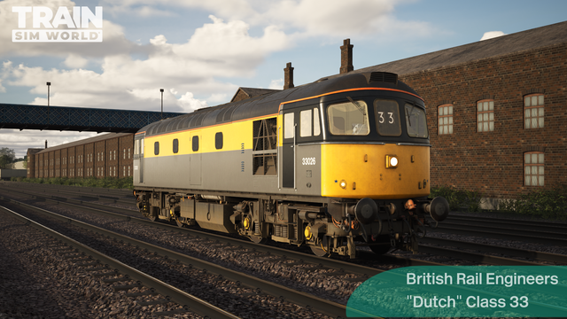 British Rail Engineers "Dutch" Class 33 - Train Sim Community