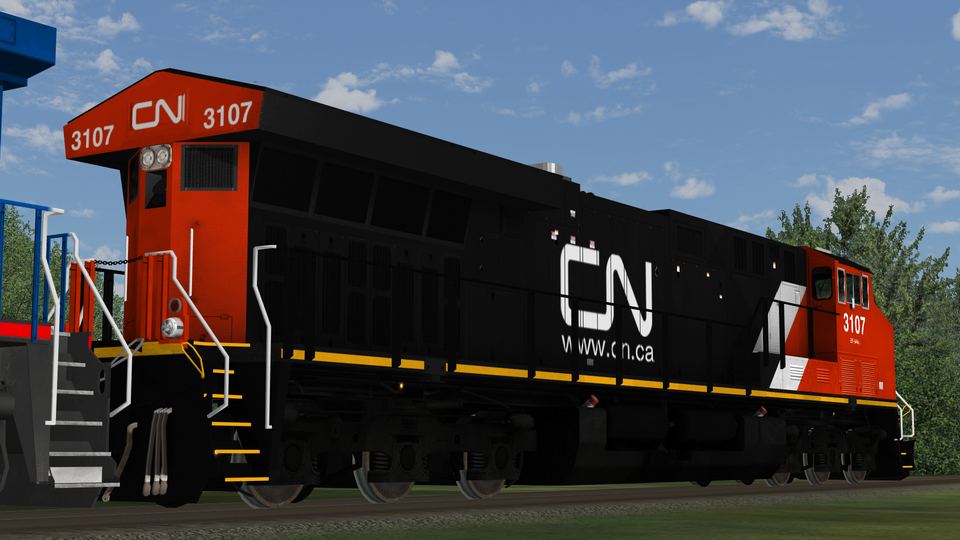 CN ET44AC 3107 - Train Sim Community