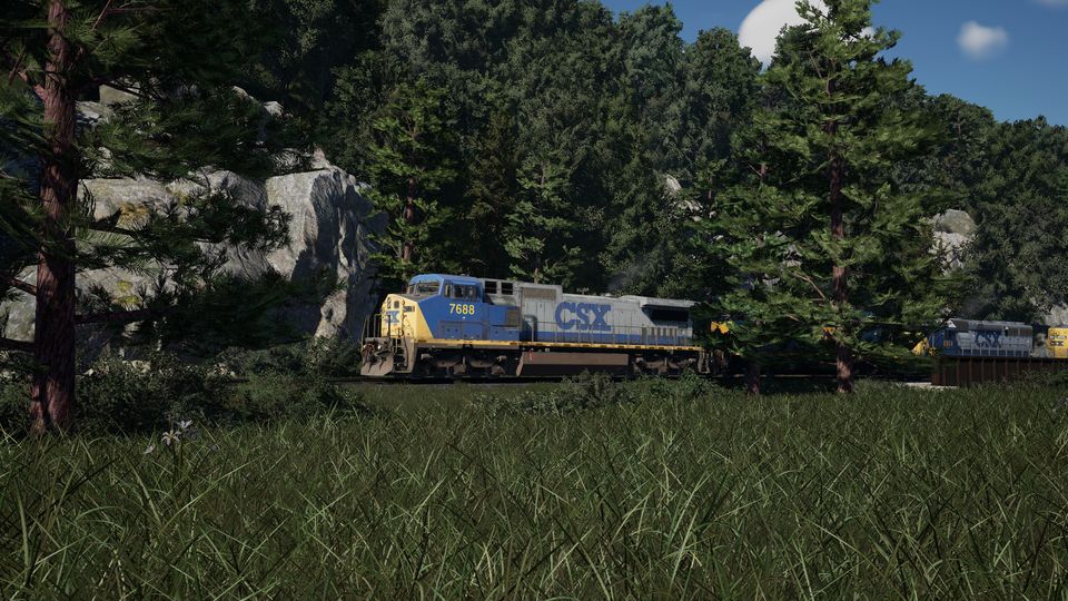 TSW3 Grass Patch for Horseshoe Curve, Clinchfield Railroad and other ...