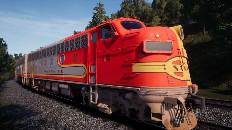 F7 (B) Santa Fe (original livery) , and F7 (A) Santa Fe (V2), (Ded ...