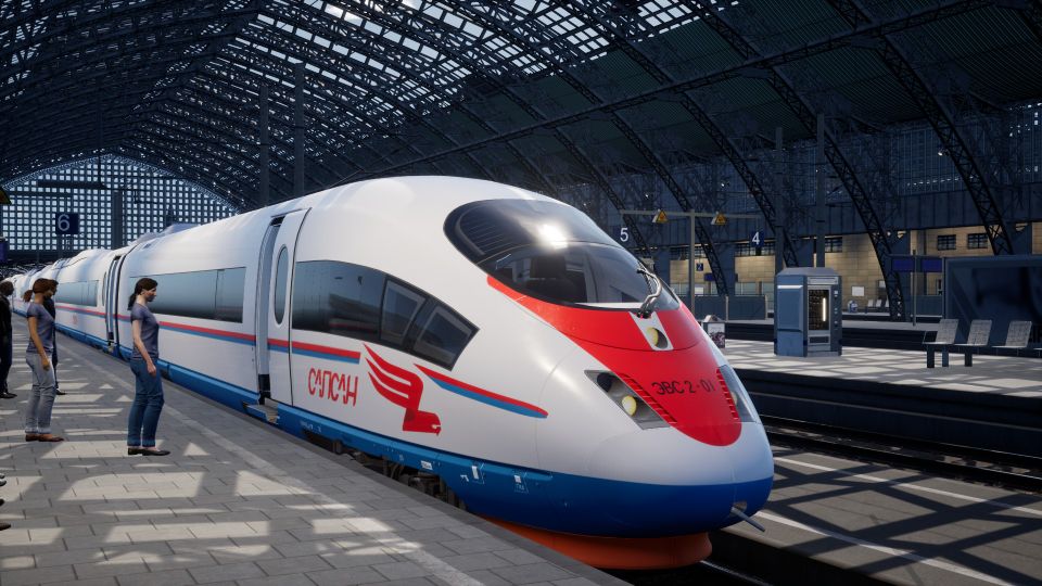 RZD EVS2-01 and EVS2-02 "Sapsan" - Train Sim Community