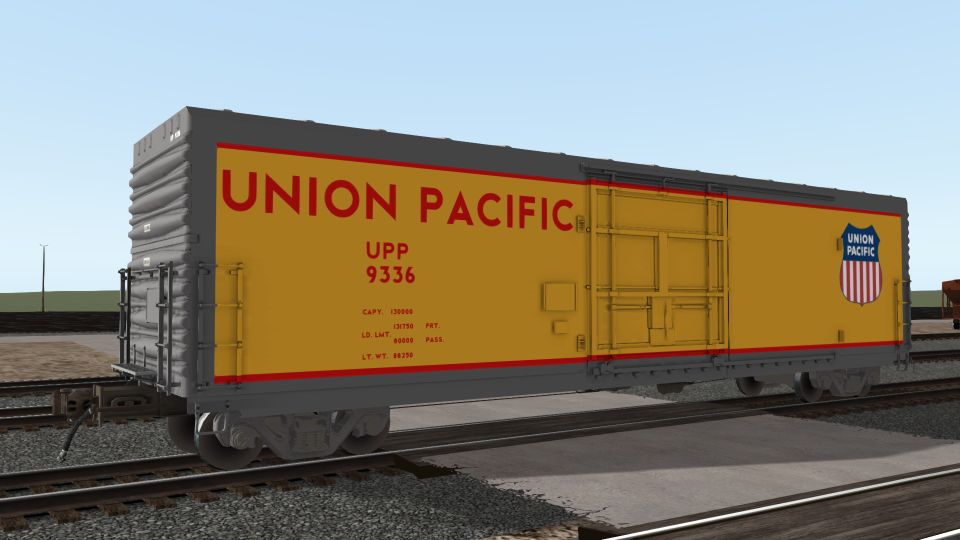 Union Pacific Steam Boxcar 9336 - Train Sim Community