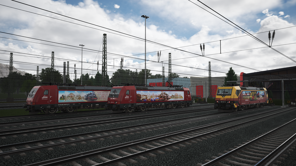 Traxx AC2 Livery Pack (DACH Expansion) - Train Sim Community