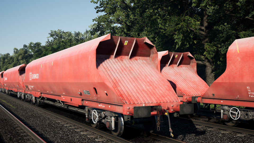 Weathered HKA aggregates wagon - Train Sim Community