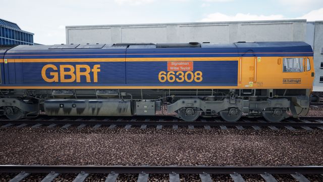 GBRf Class 66 66308 in standard GBRf livery (1 of a set of 7) - Train ...