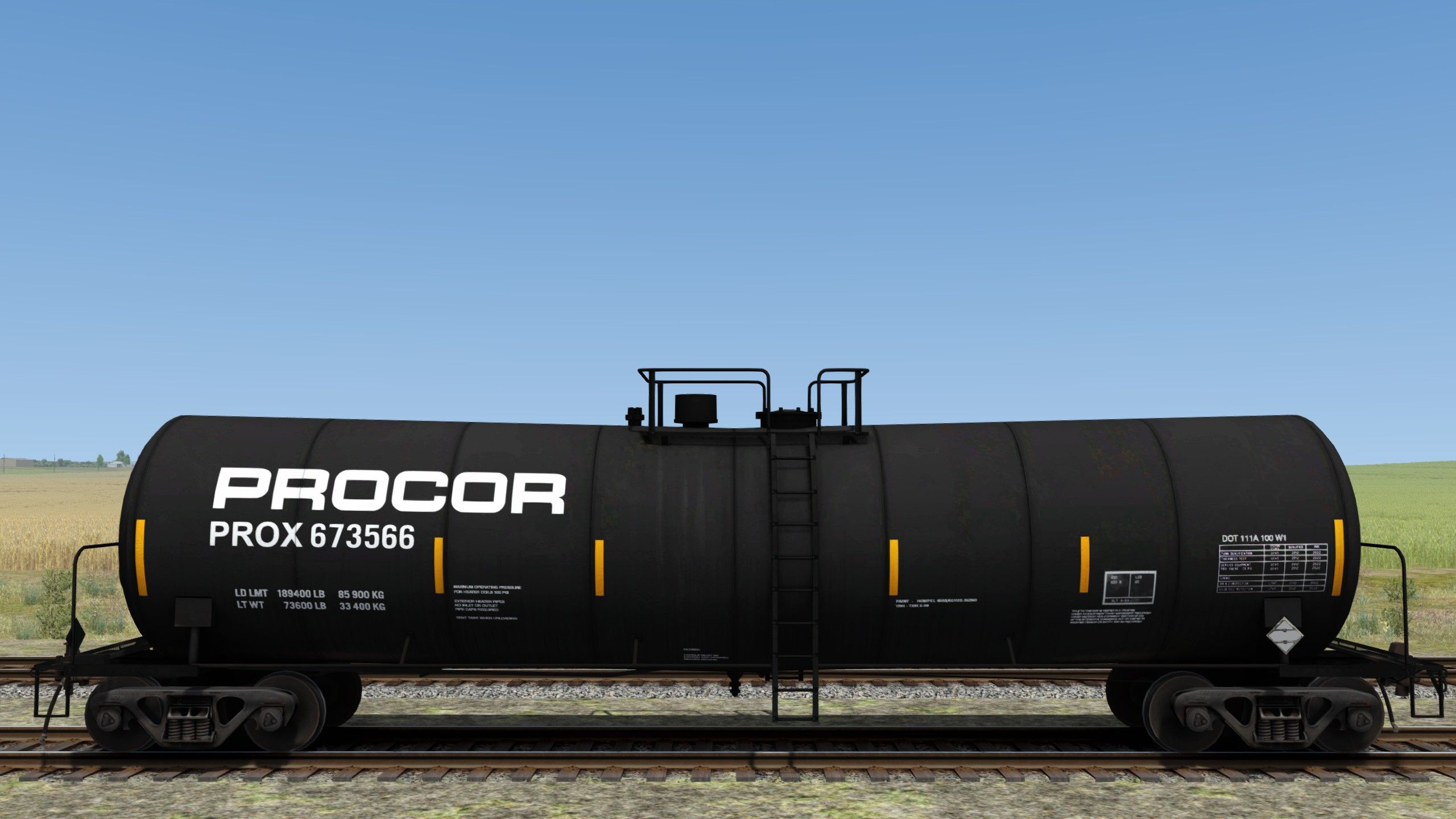 Procor JR Tank Cars - Train Sim Community
