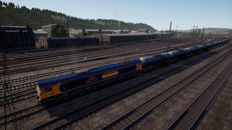 Pride of GB Railfreight - GBRf 66773 - Train Sim Community